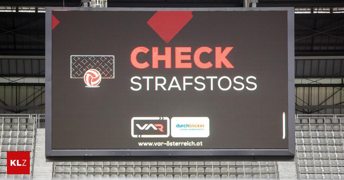 Österreichs Fußball-Klubs sind klar für die Beibehaltung des VAR